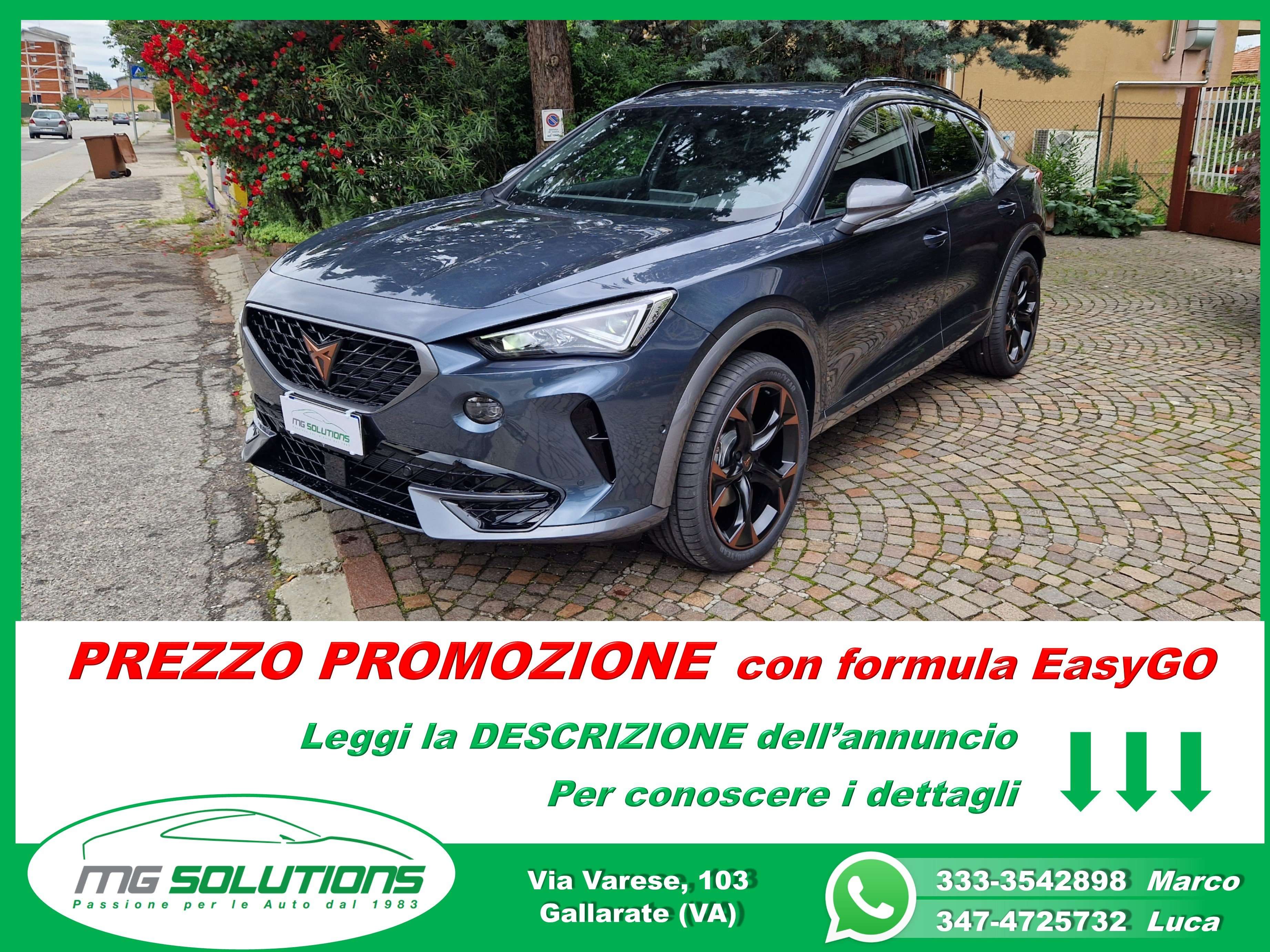 Cupra Formentor1.5TSI 150cv Manuale - KM0 - PROMO EASYGO