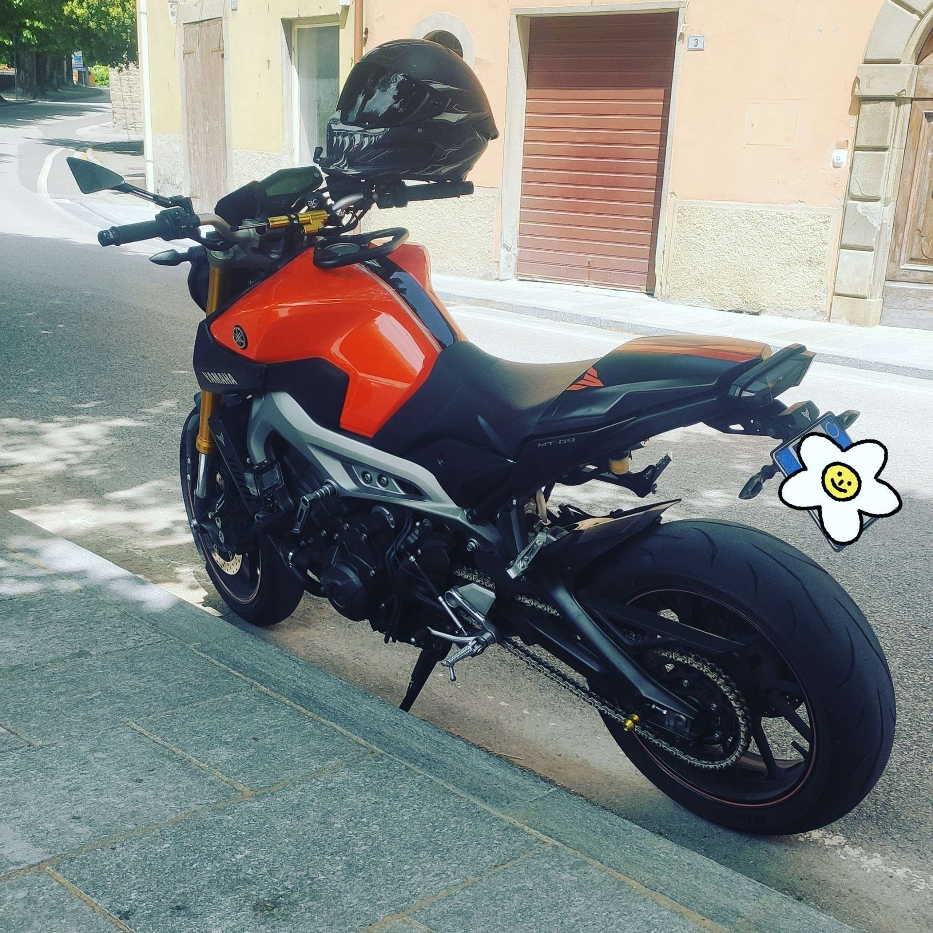 Yamaha MT-09Blazing Orange