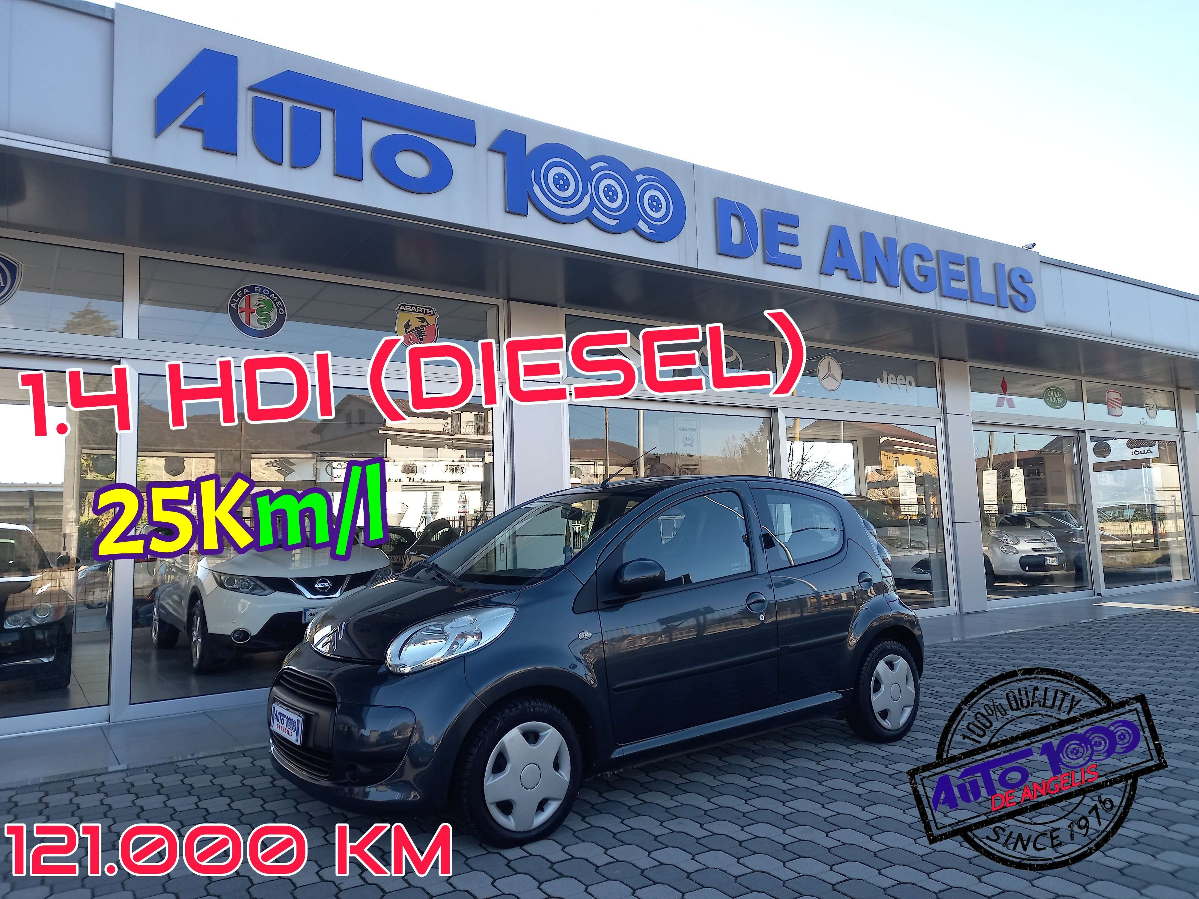 Citroen C15 PORTE 1.4 HDI (TURBO DIESEL) OLTRE 25 KM / LITRO