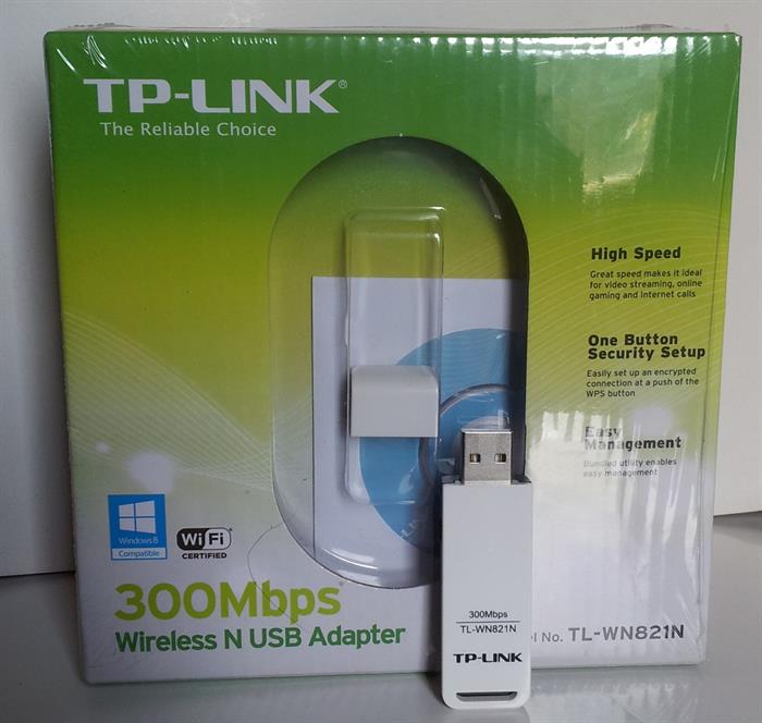 ADATTATORE DI RETE TP-LINK N 300MBPS WIRELESS USB