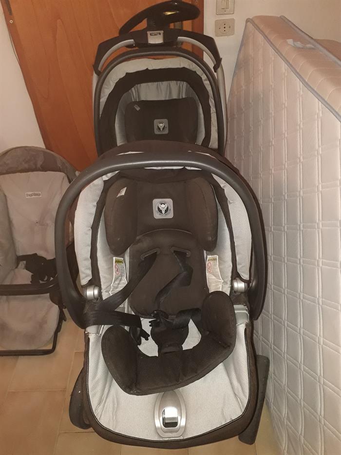 PASSEGGINO GEMELLARE PEG PEREGO TRIO