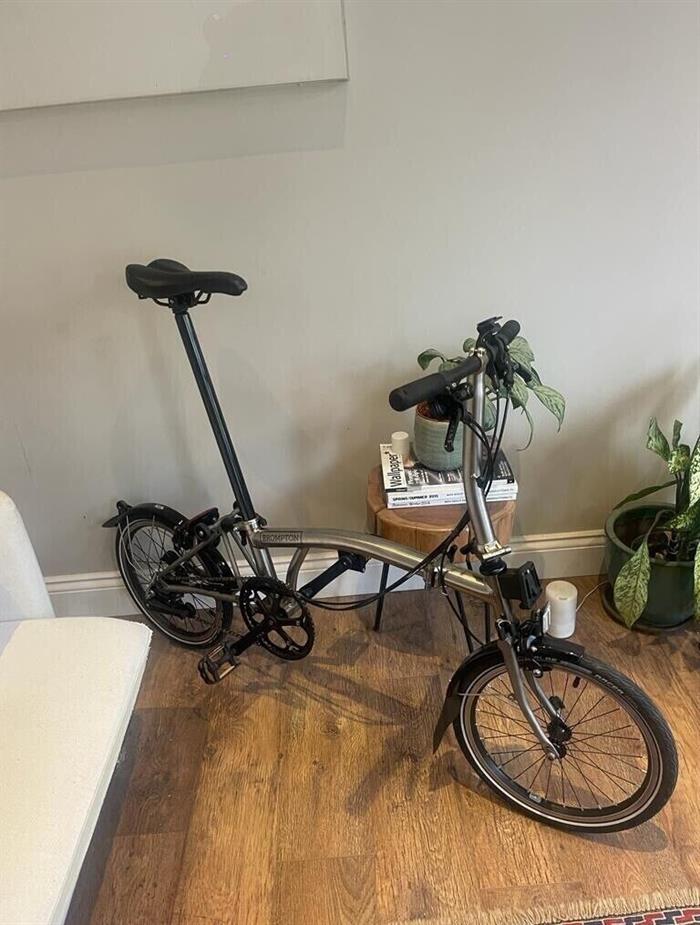 BICICLETTA BROMPTON NICKEL TITANIO S6LX