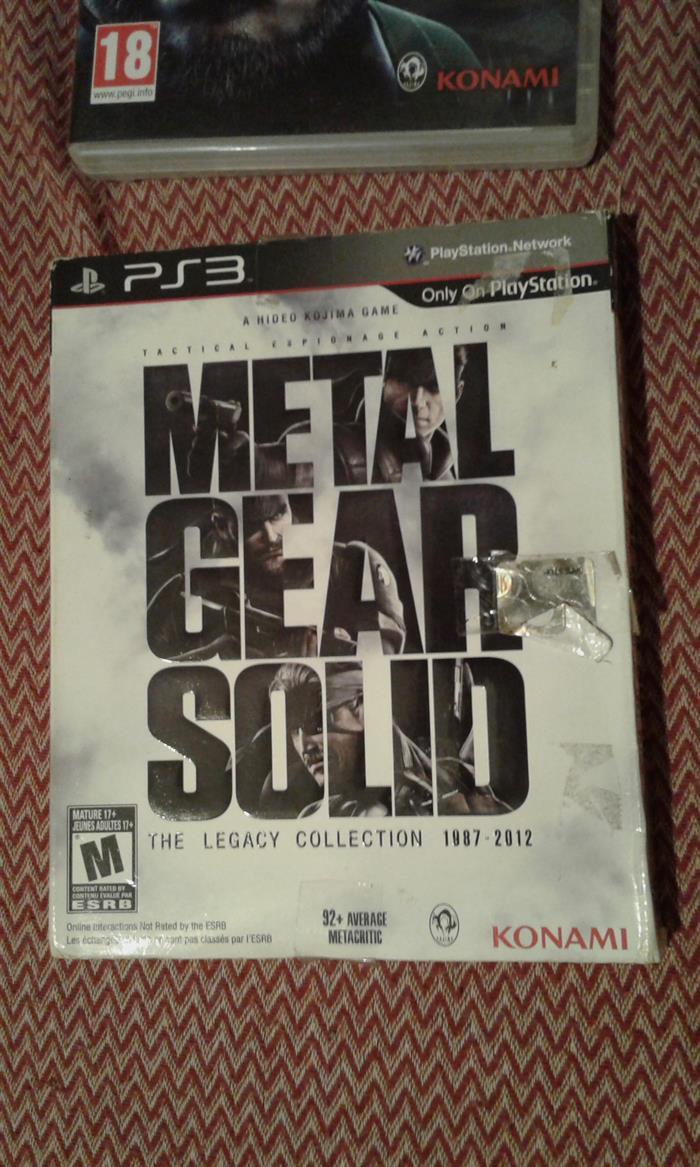 METAL GEAR SOLID LEGACY COLLECTION 1987-2012