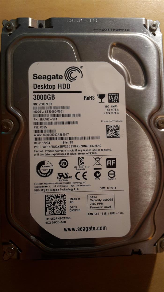 HARD DISK INTERNO 3TB