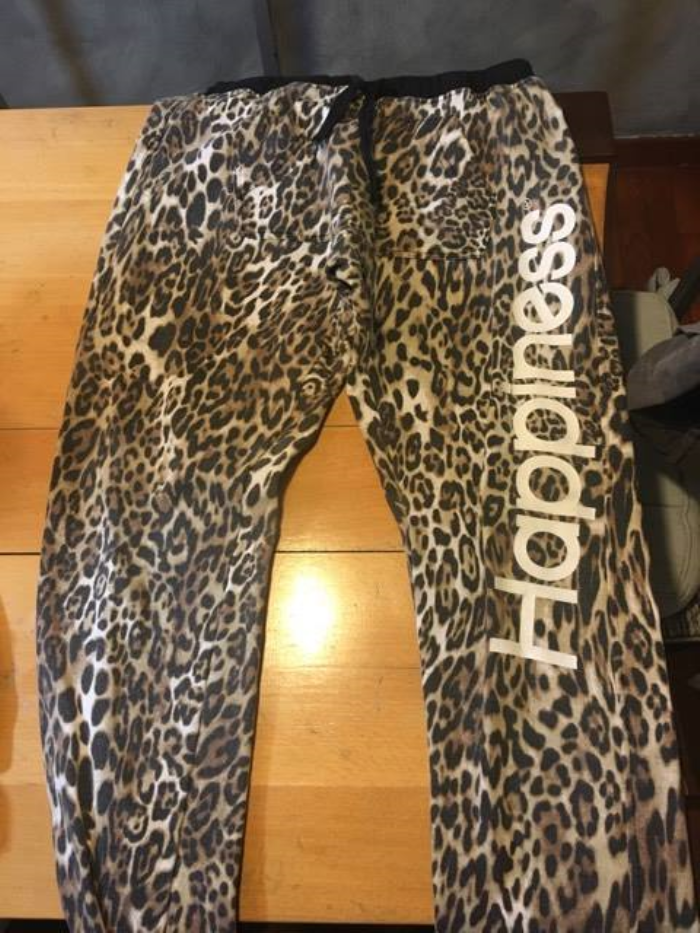 PANTALONI HAPPINESS LEOPARDATI MACULATI