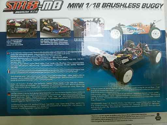 MACCHININA RC MINI 1/18 BRUSHLESS BUGGY