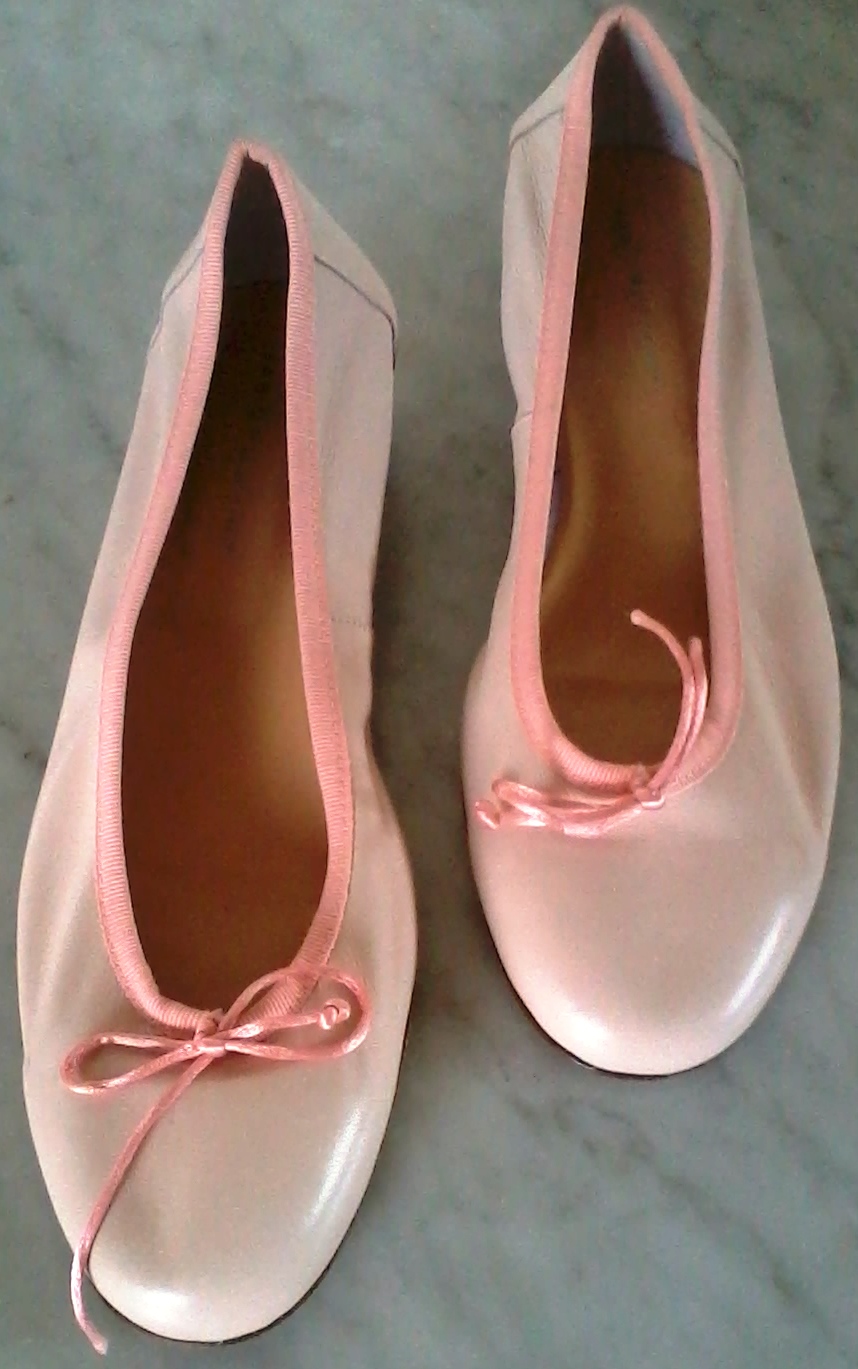 BALLERINE FABIO RUSCONI ROSA N°41 NUOVE