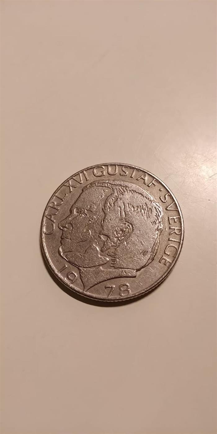 1 CORONA SVERIGE DEL 1978