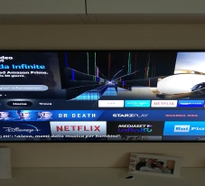 TV Samsung 55" con schermo rotto