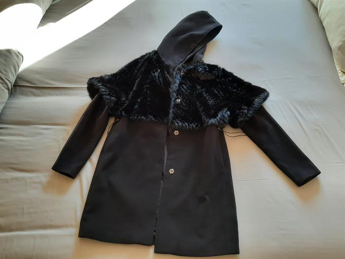 CAPPOTTO PINKO NERO DA DONNA