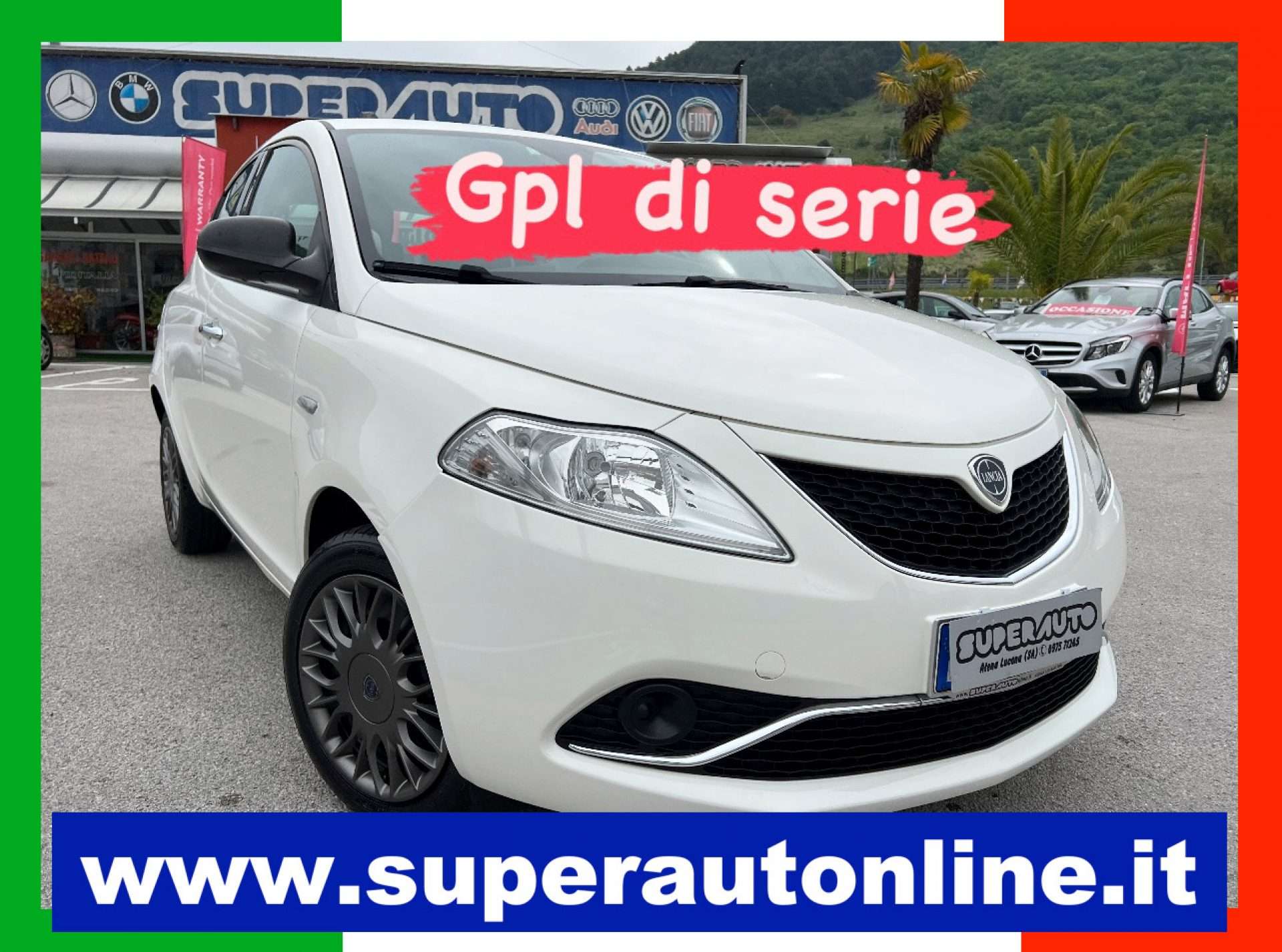 Lancia Ypsilon1.2 69 CV 5 porte GPL Ecochic