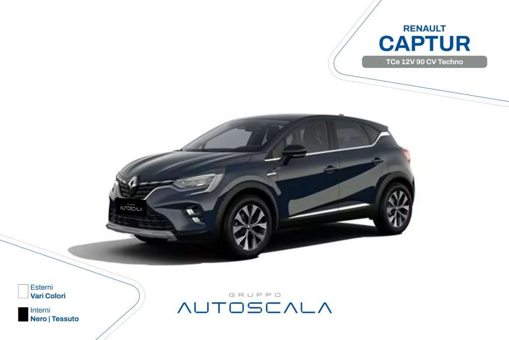 Renault CapturTCe 12V 90 CV Techno