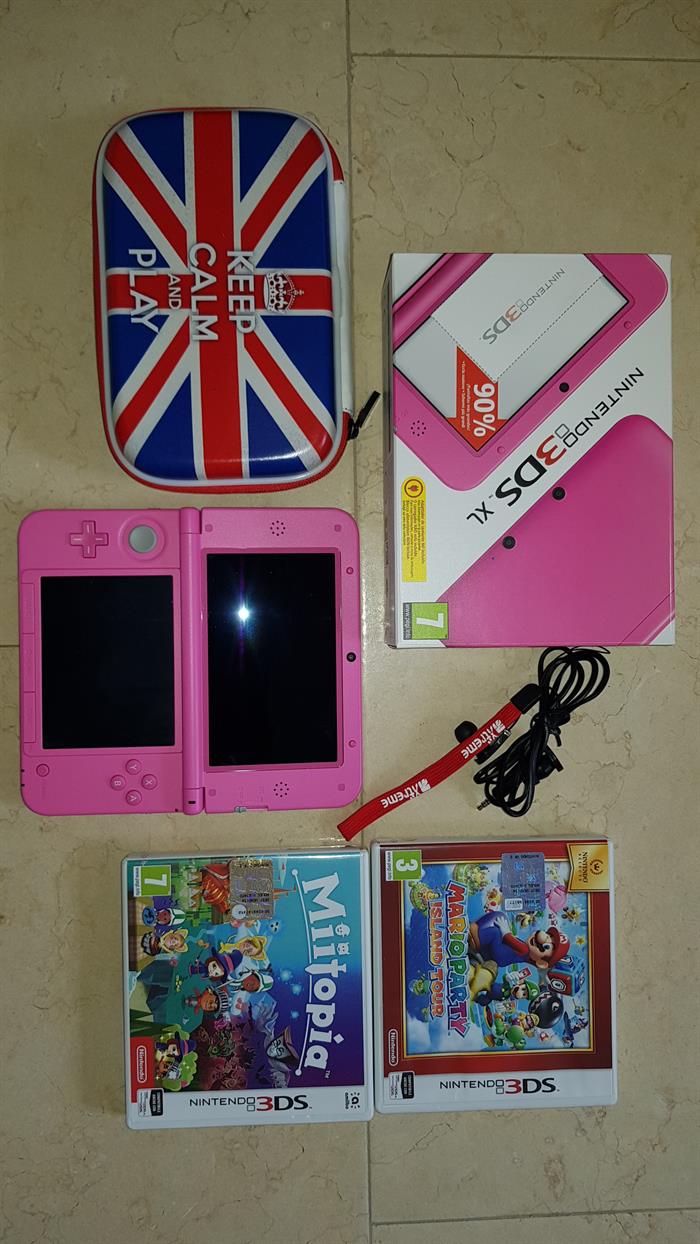 NINTENDO 3DS XL ROSA