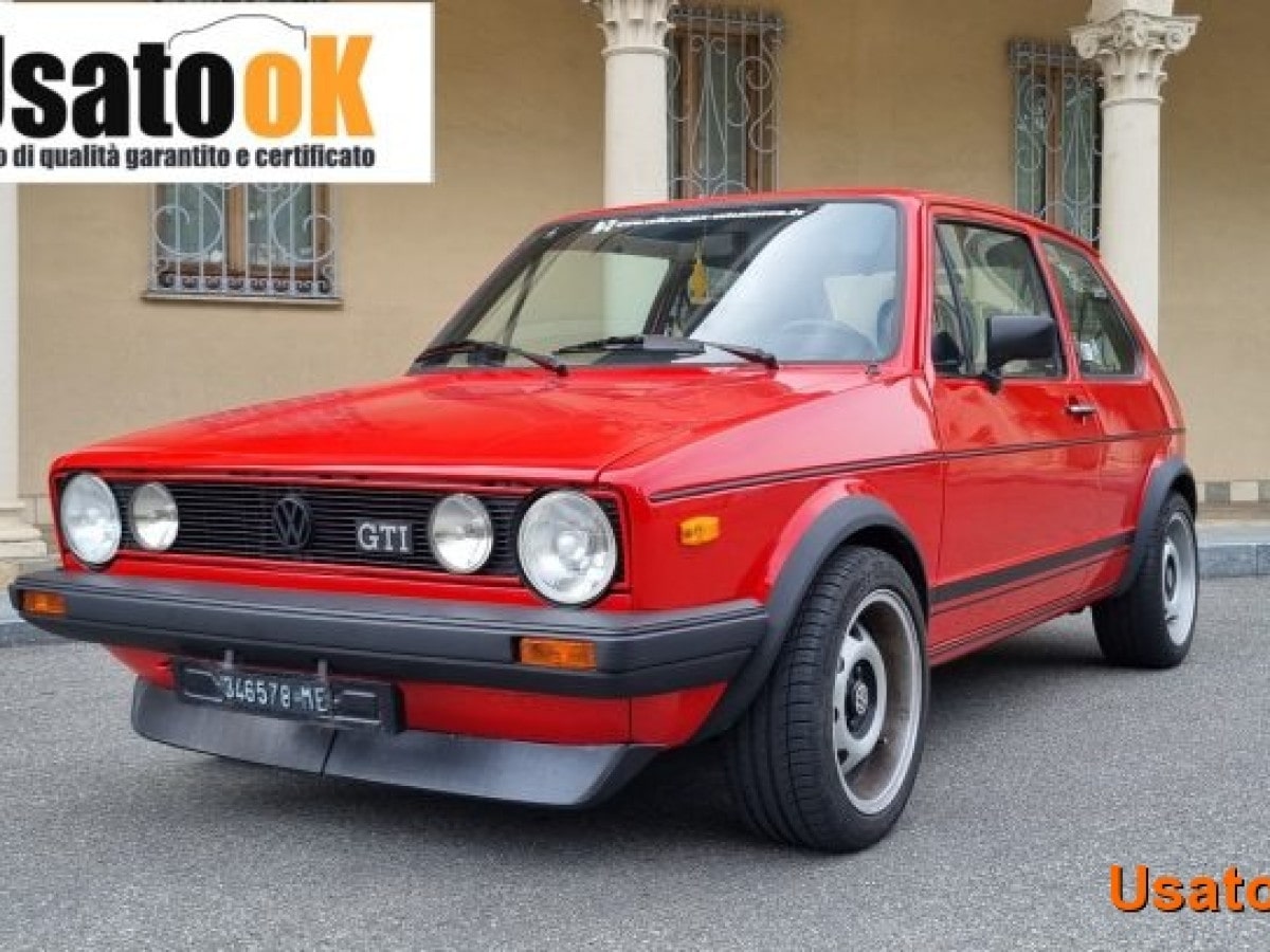 VOLKSWAGEN Golf 1ª serie Golf 1800 3 porte GTI