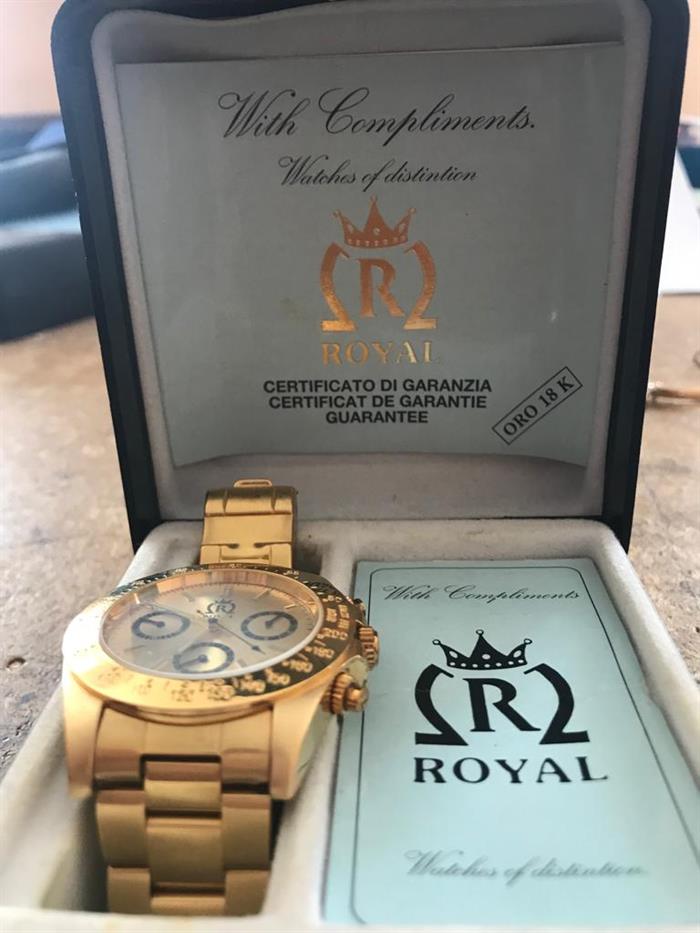 OROLOGIO D'ORO 18K