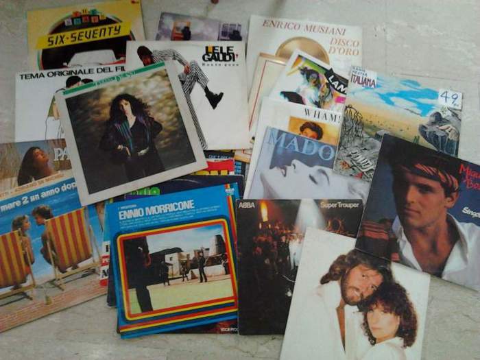 COLLEZIONE 26 ALBUM LP VINILE POP 70-80