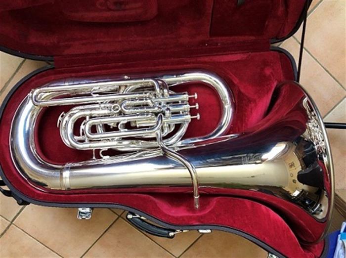 TUBA EEB BESSON MODELLO BE981 SOVEREIGN - ARGENTO