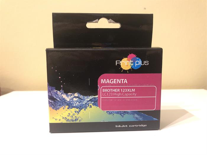 CARTUCCIA COLORE MAGENTA COMPATIBILE BROTHER 123XLM NUOVA (NS. RIF. 061018/010).