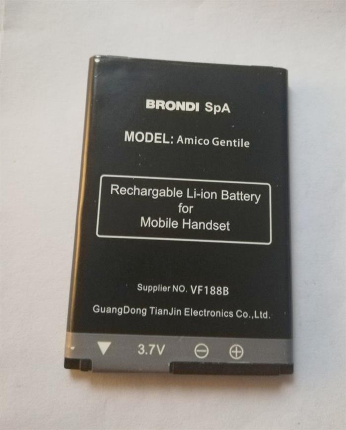 BATTERIA PER TELEFONO BRONDI AMICO GENTILE