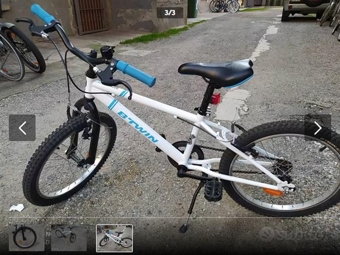 BICI BIMBO 6/9 ANNI MARCA B-TWIN RACING BOY 300