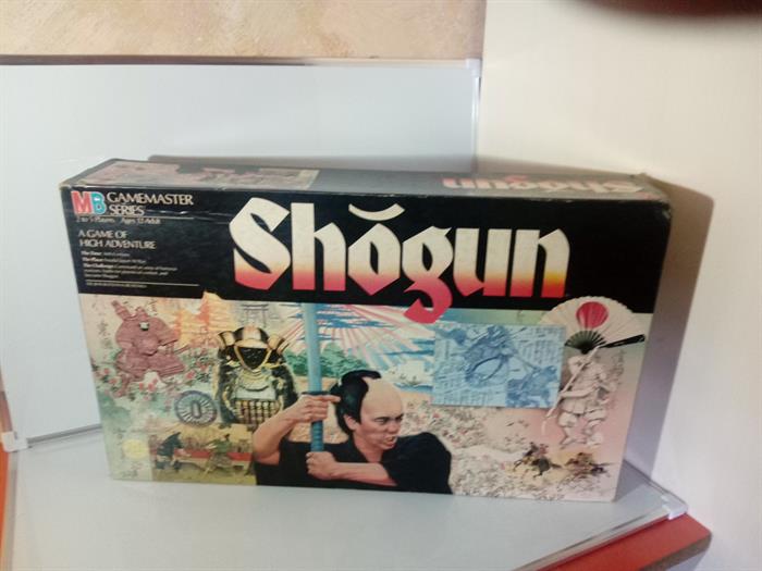 SHOGUN MB EDIZIONE DEL 1986 GIOCO DA TAVOLA RARO E NUOVO