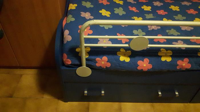 SPONDA LETTO ANTICADUTA BAMBINI