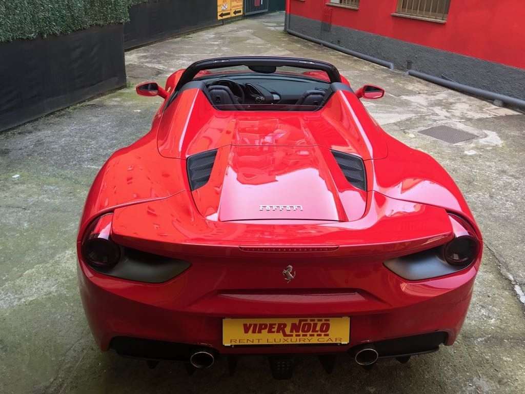 Ferrari 488Spider "SOLO NOLEGGIO/ONLY RENT"