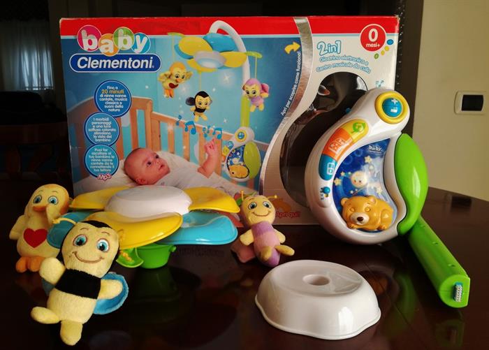 BABY CLEMENTONI GIOSTRINA DELLE NINNE NANNE CON MUSICA