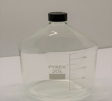 Bottiglia per reagenti in vetro borosilicato Pyrex – 20 L COD: 1421