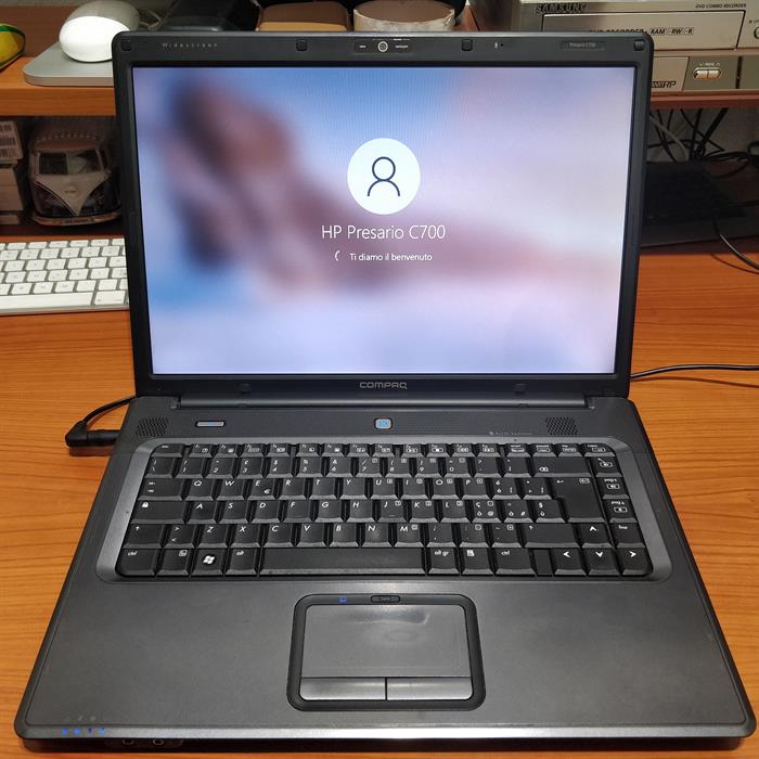 NOTEBOOK COMPAQ C700 RAM 4GB + SSD 120GB