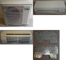 Condizionatore aria Daikin 2 split da 9.000 BTU più motore unità esterna
