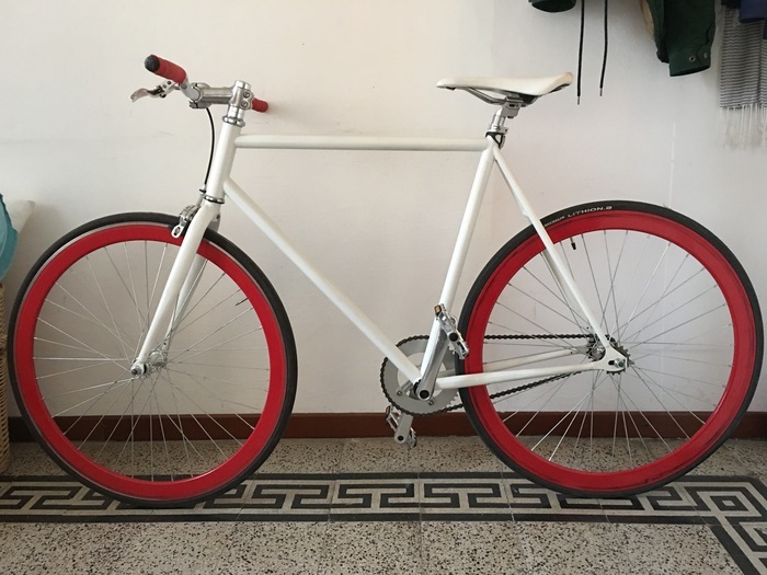 BICICLETTA ARTIGIANALE SCATTO FISSO - FLIP FLOP