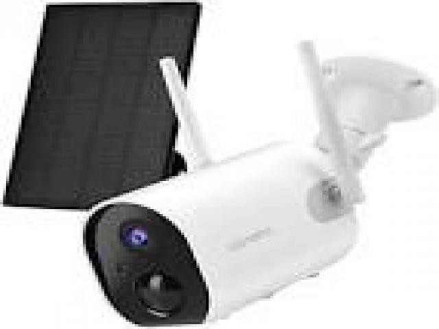 Beltel - ctronics 1080p telecamera wifi esterno con pannello solare vero affare