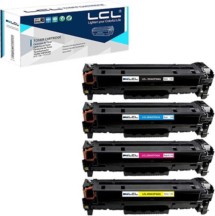 4 TONER COMPATIBILI LC PER HP