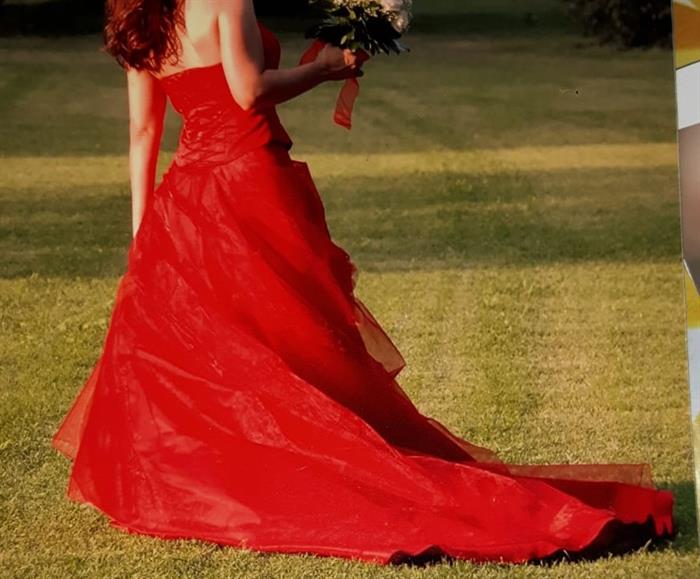 ABITO DA SPOSA ROSSO, DEMAS TG. 44