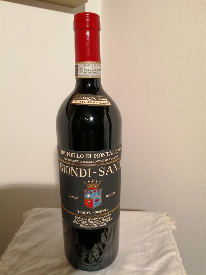 BRUNELLO MONTALCINO BIONDI SANTI IL GREPPO 2009