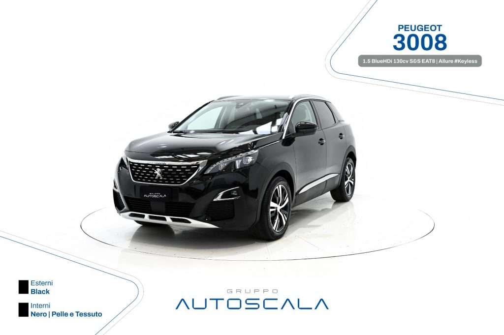 Peugeot 30081.5 BlueHDi 130cv S&S EAT8 Allure #Keyless