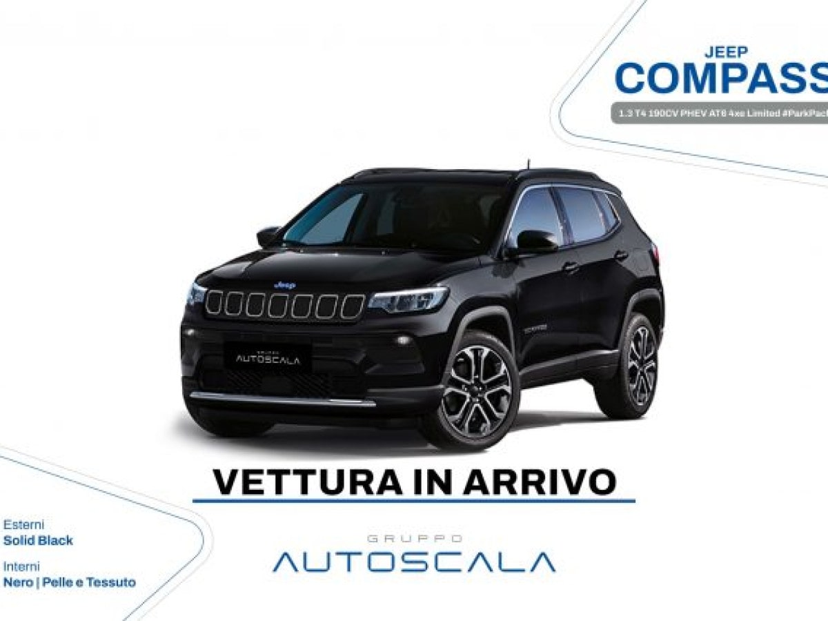 JEEP Compass 2ª serie Compass 1.3 T4 190CV PHEV AT6 4xe Limited