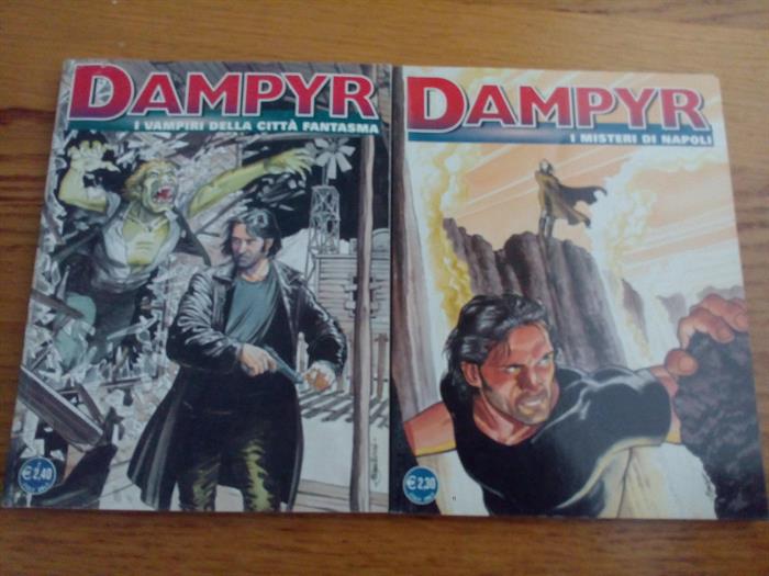 DAMPYR RACCOLTA N° 1-2-3-4-5-6 + N° 53-56