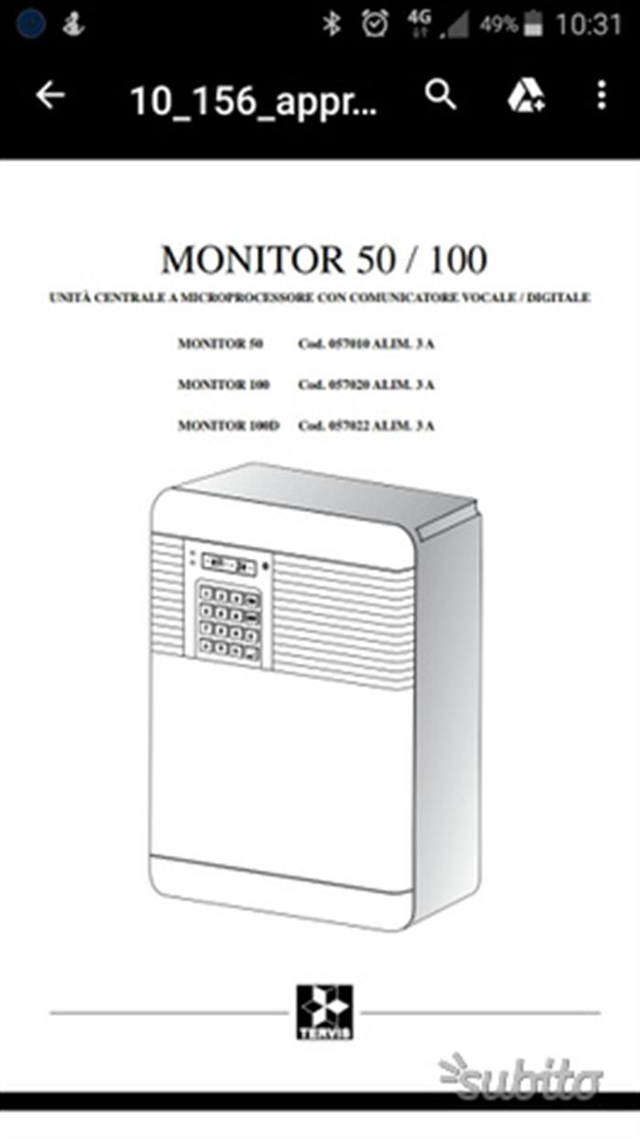 CENTRALE MONITOR 50