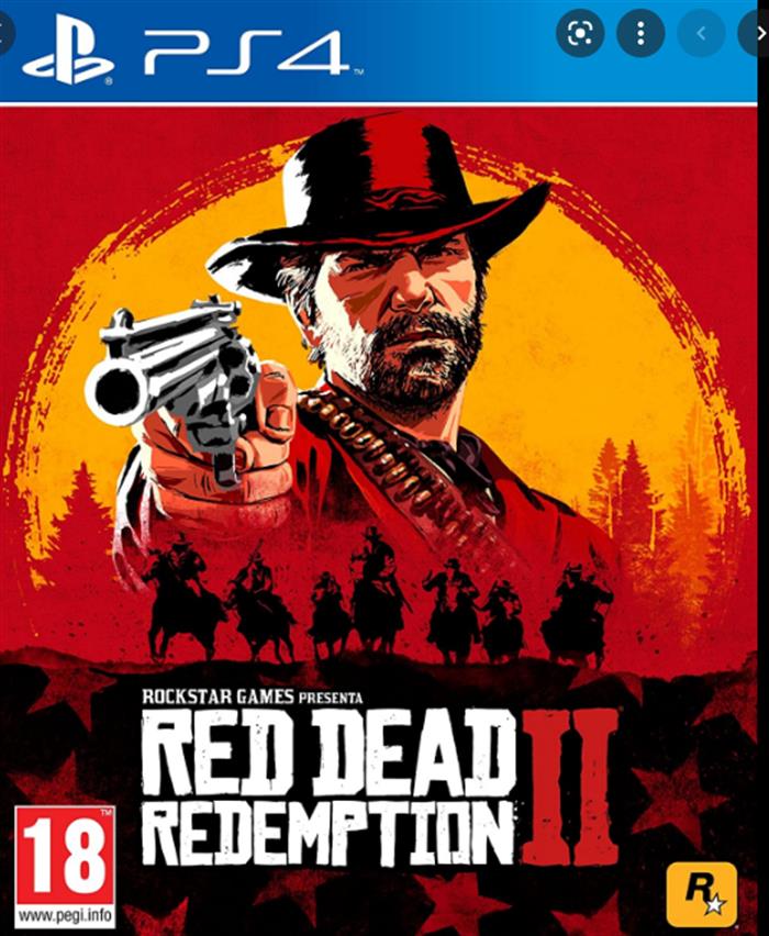 PS4 RED DEAD REDEMPTION II