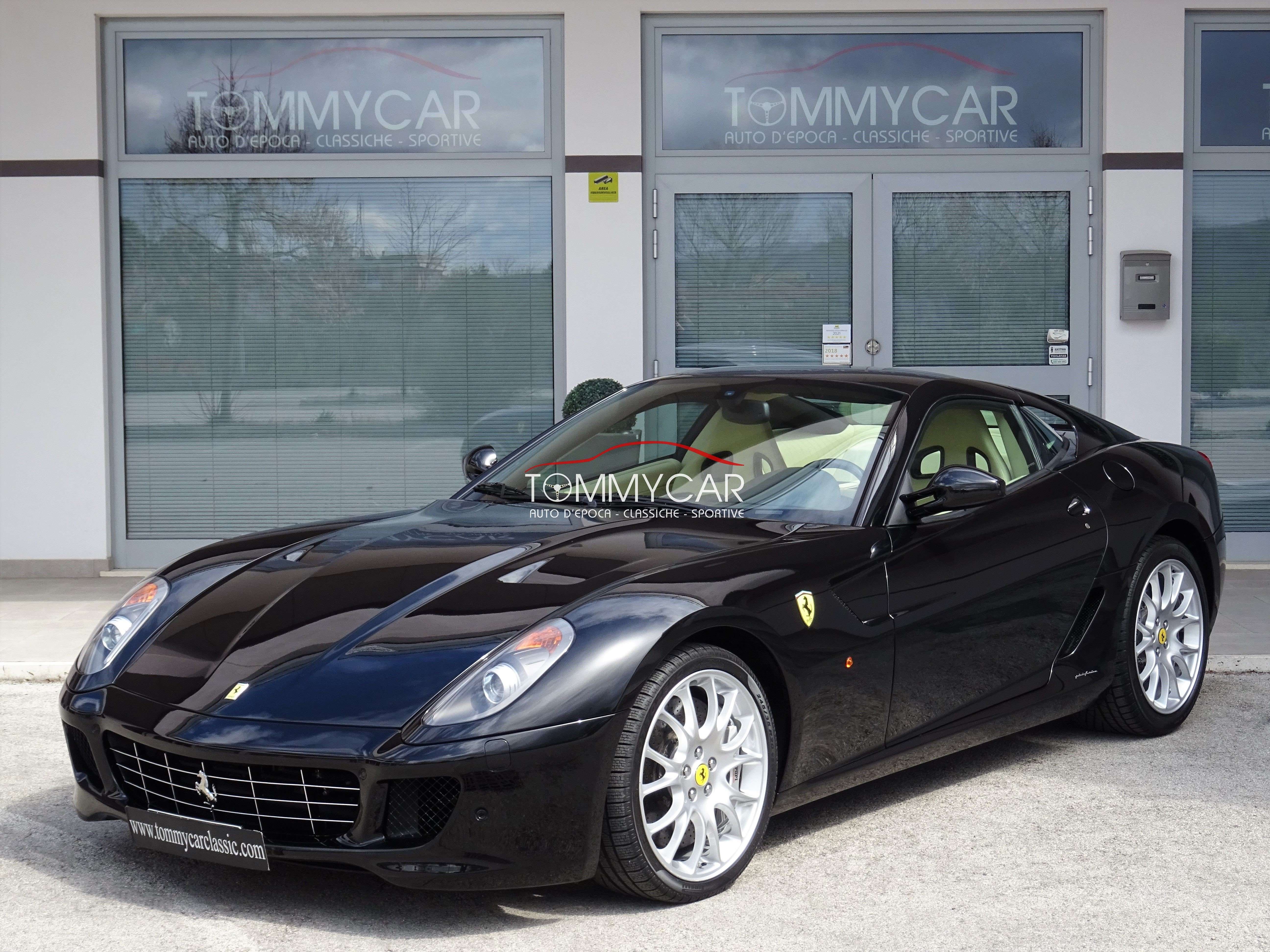 Ferrari 599GTB Fiorano 38000 Km Tagliandi+fatture-Carboceram.