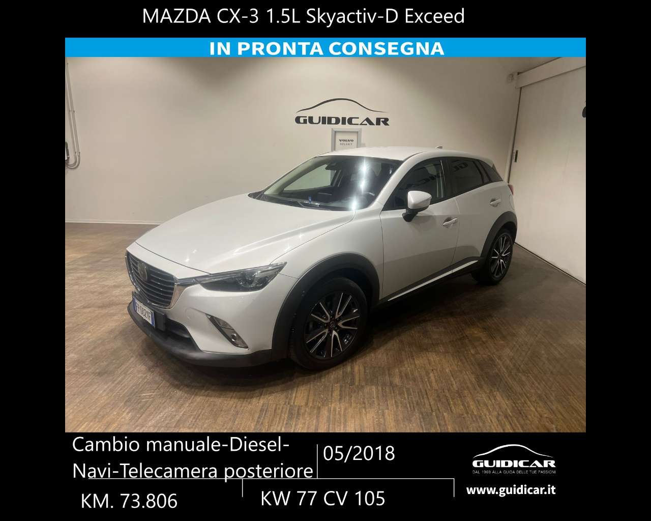 Mazda CX-3CX-3 1.5L Skyactiv-D Exceed