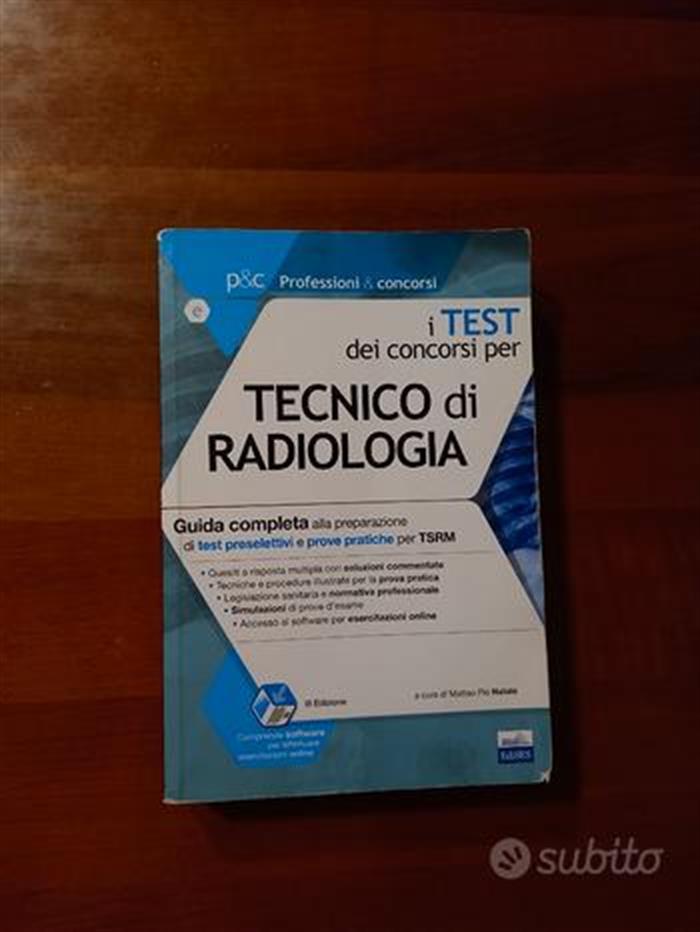 LIBRO CONCORSI TECNICO DI RADIOLOGIA MEDICA