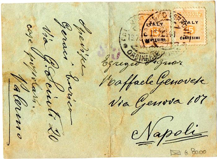 STORIA POSTALE OCCUPAZIONE ANGLO-AMERICANA 43(2)