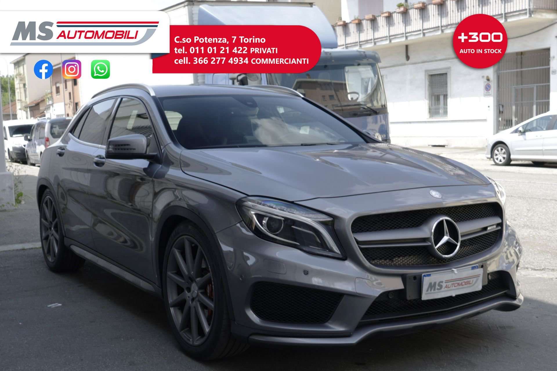 Mercedes-Benz GLA 45 AMGGLA 45 AMG 4Matic Unicoproprietario