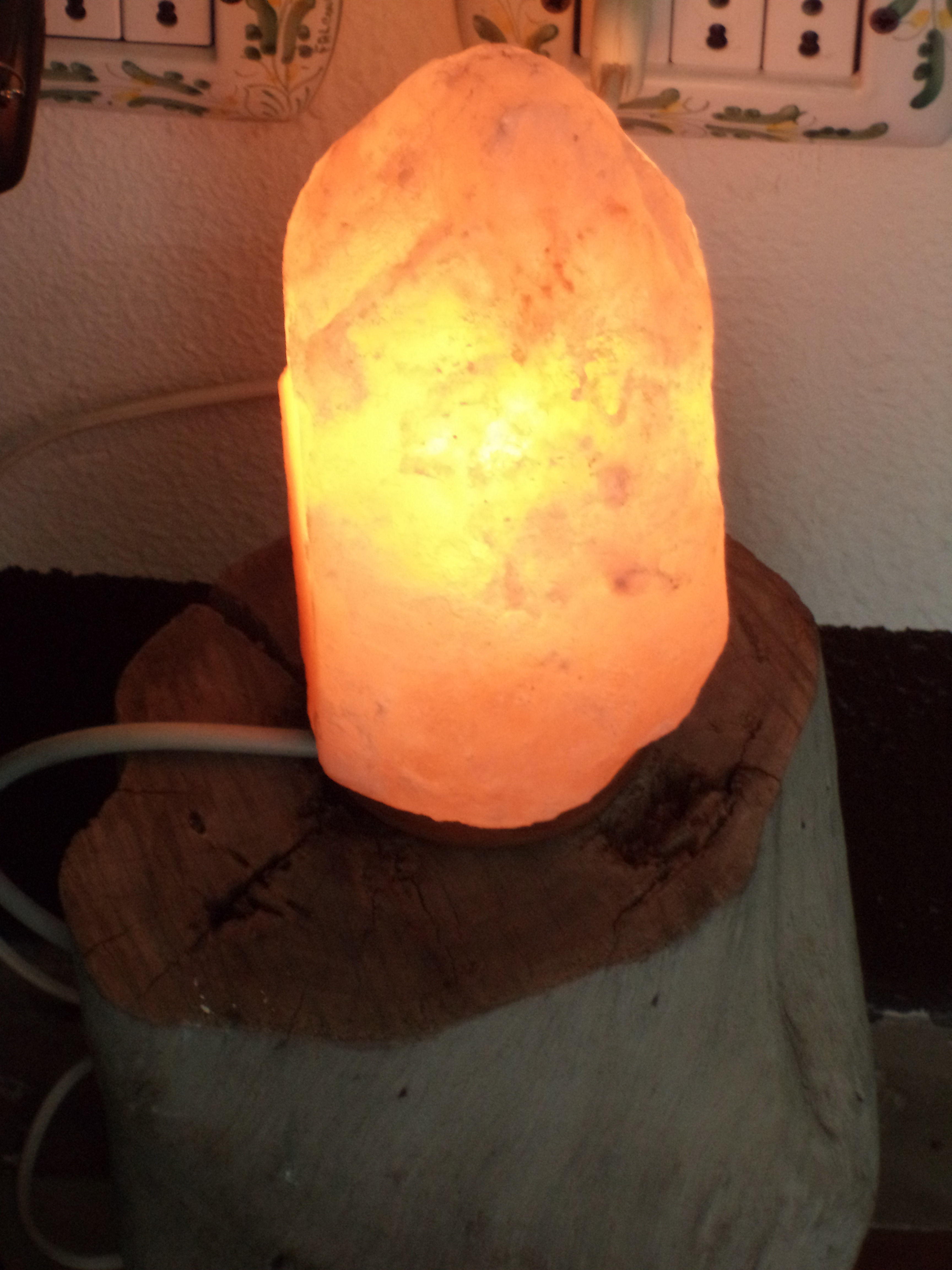 LAMPADA DI SALE HIMALAYANO