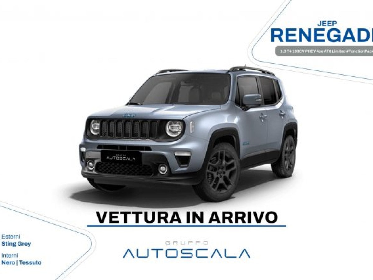 JEEP Renegade Renegade 1.3 T4 190CV PHEV 4xe AT6 Limited