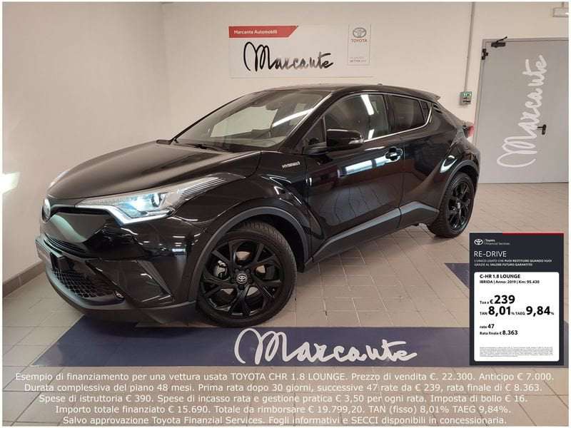 Toyota C-HR1.8 Hybrid E-CVT Lounge