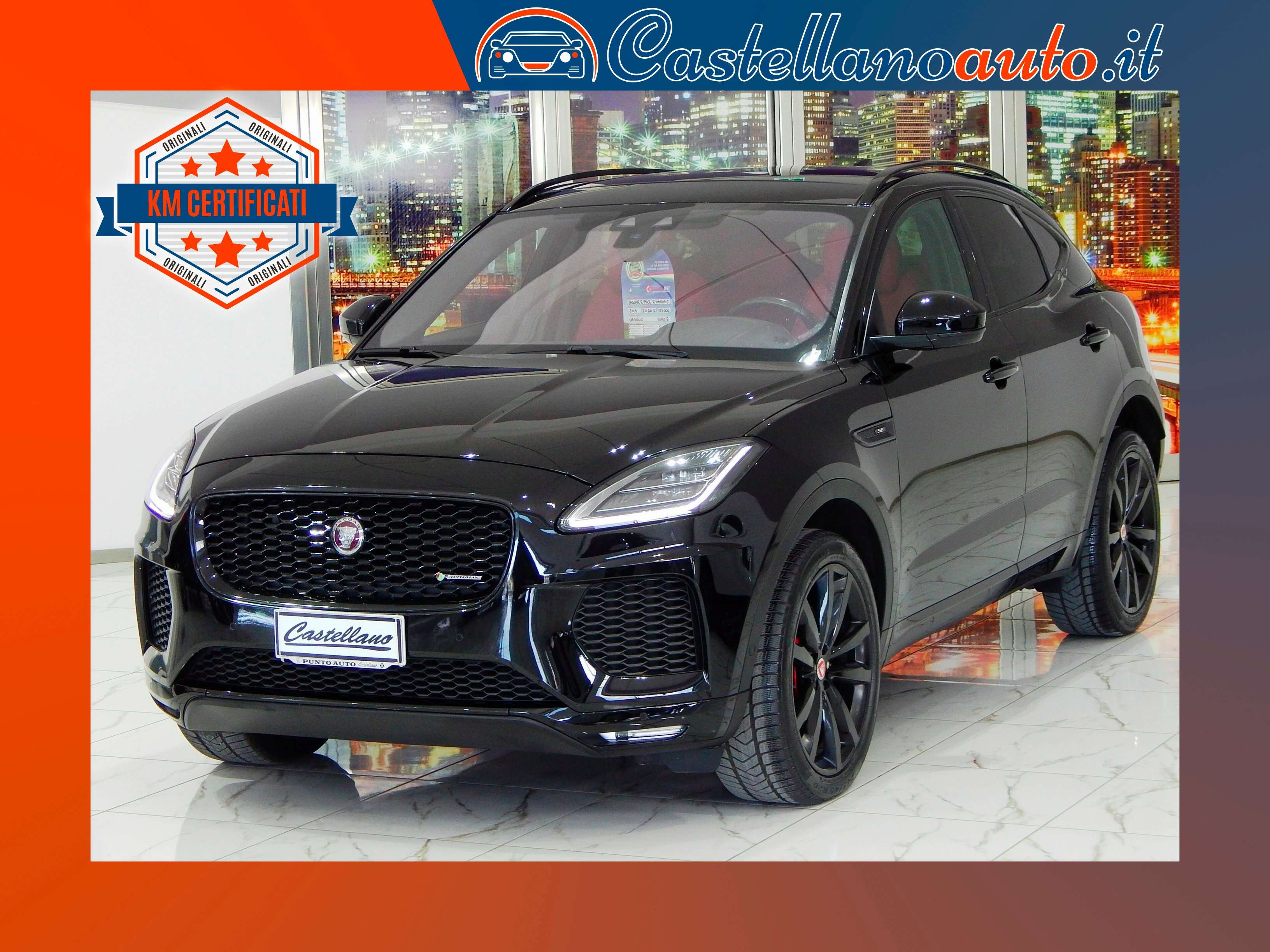 Jaguar E-Pace2.0d i4 R-Dynamic SE AWD 240cv Aut TETTO-NAVI-PELL